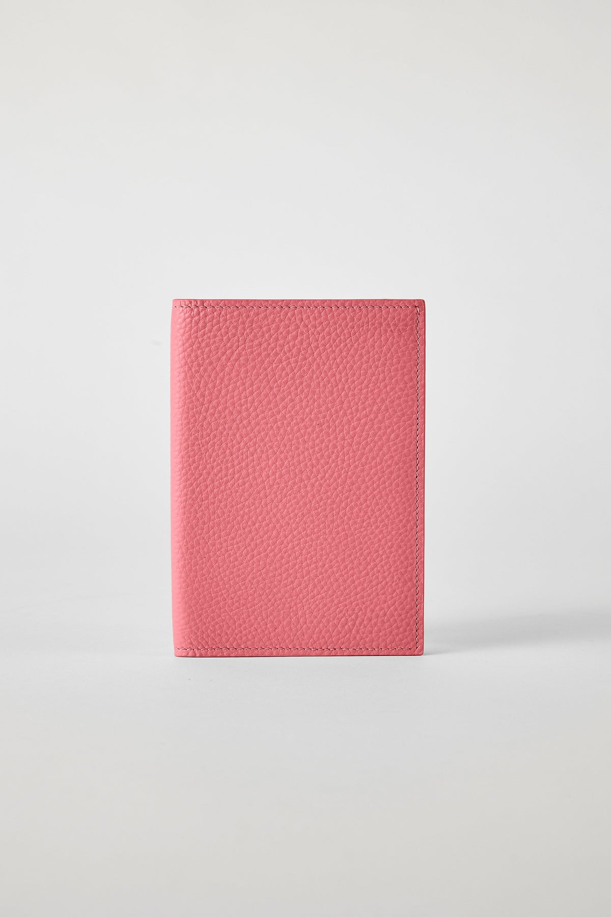 Personalised Leather Passport Holder | Bubblegum Pink