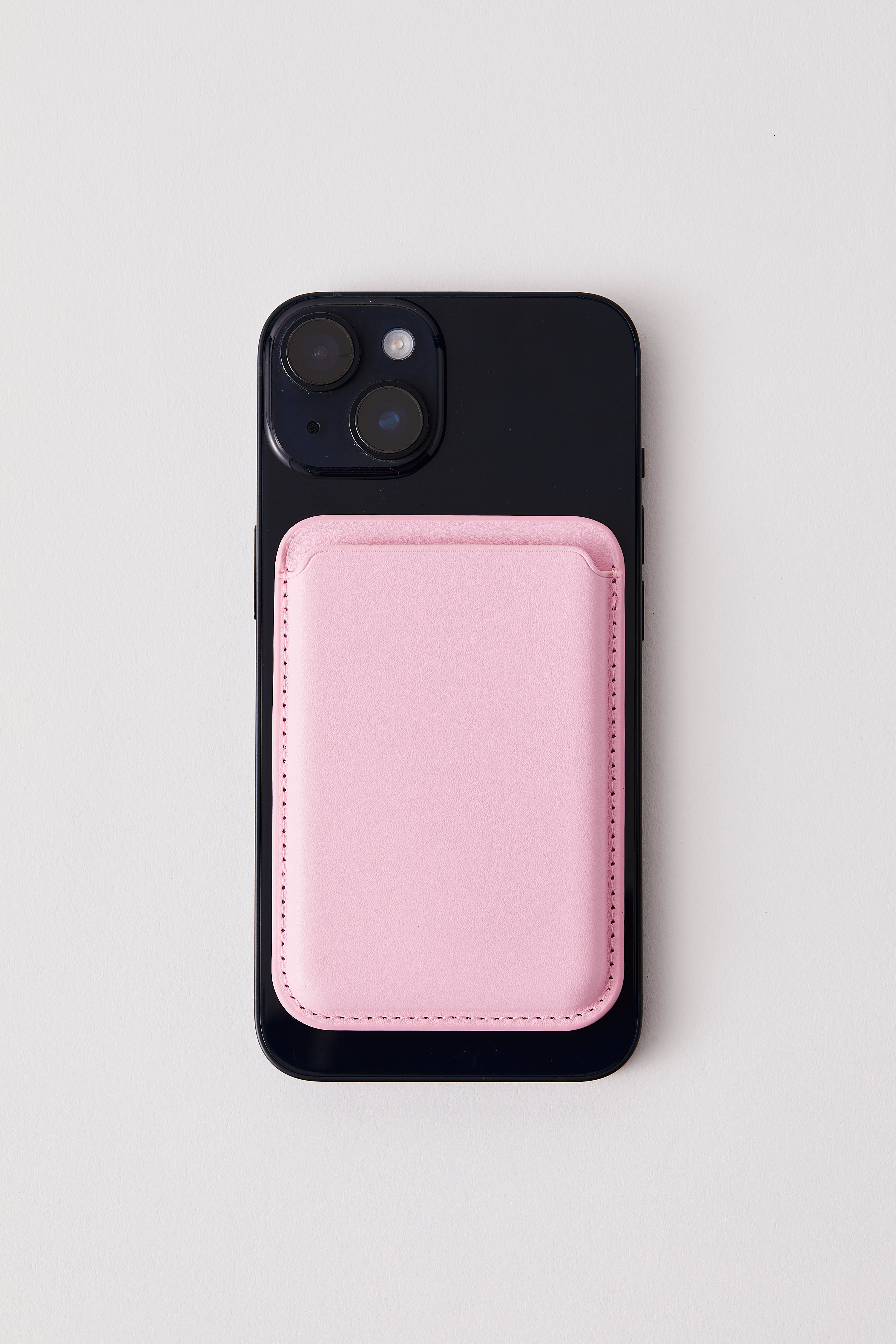 Vegan MagSafe Wallet | Light Pink